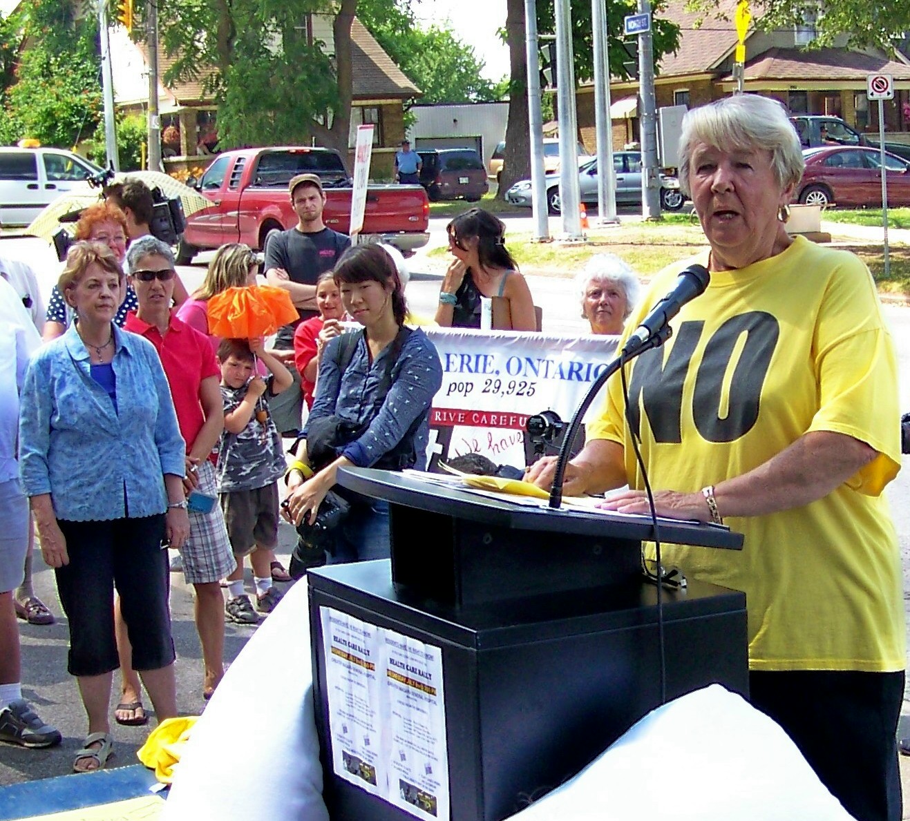 Public Activist Sue Salzer Says ‘No” To Hospital Cuts In Niagara ...