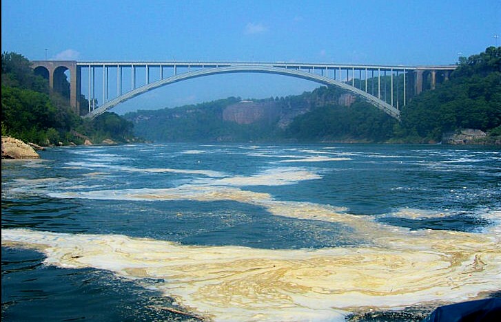 Was that dark and scary ‘Blob’ flushing down the river below Niagara ...