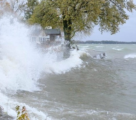 Strong Wind/High Water Warning Issued for Lake Erie Shoreline | Niagara ...