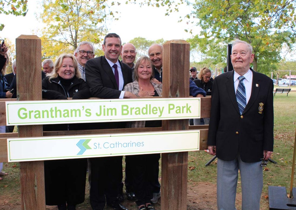 City of St. Catharines Celebrates Renamed Grantham’s Jim Bradley Park ...