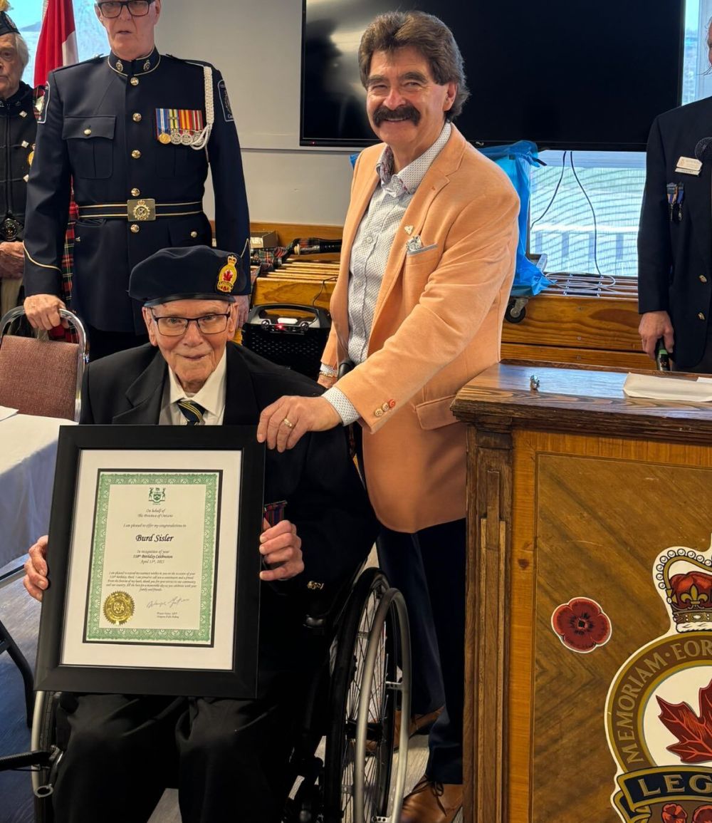 Niagara Veteran Burdett Sisler Becomes Canada’s Oldest Living Person ...